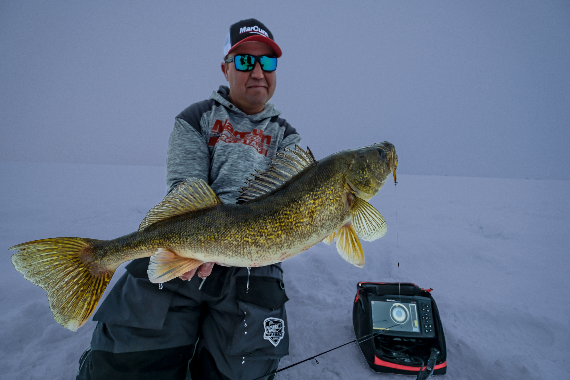First Break Walleyes with Tony Roach - Marcum Tech