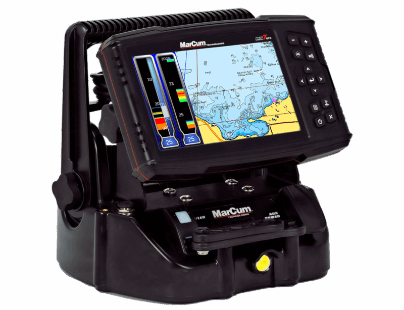 MX-7GPSLi Lithium Combo GPS/Sonar System - Marcum Tech